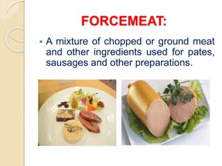 Topic 4 common terms used in the larder and larder control | PPTX