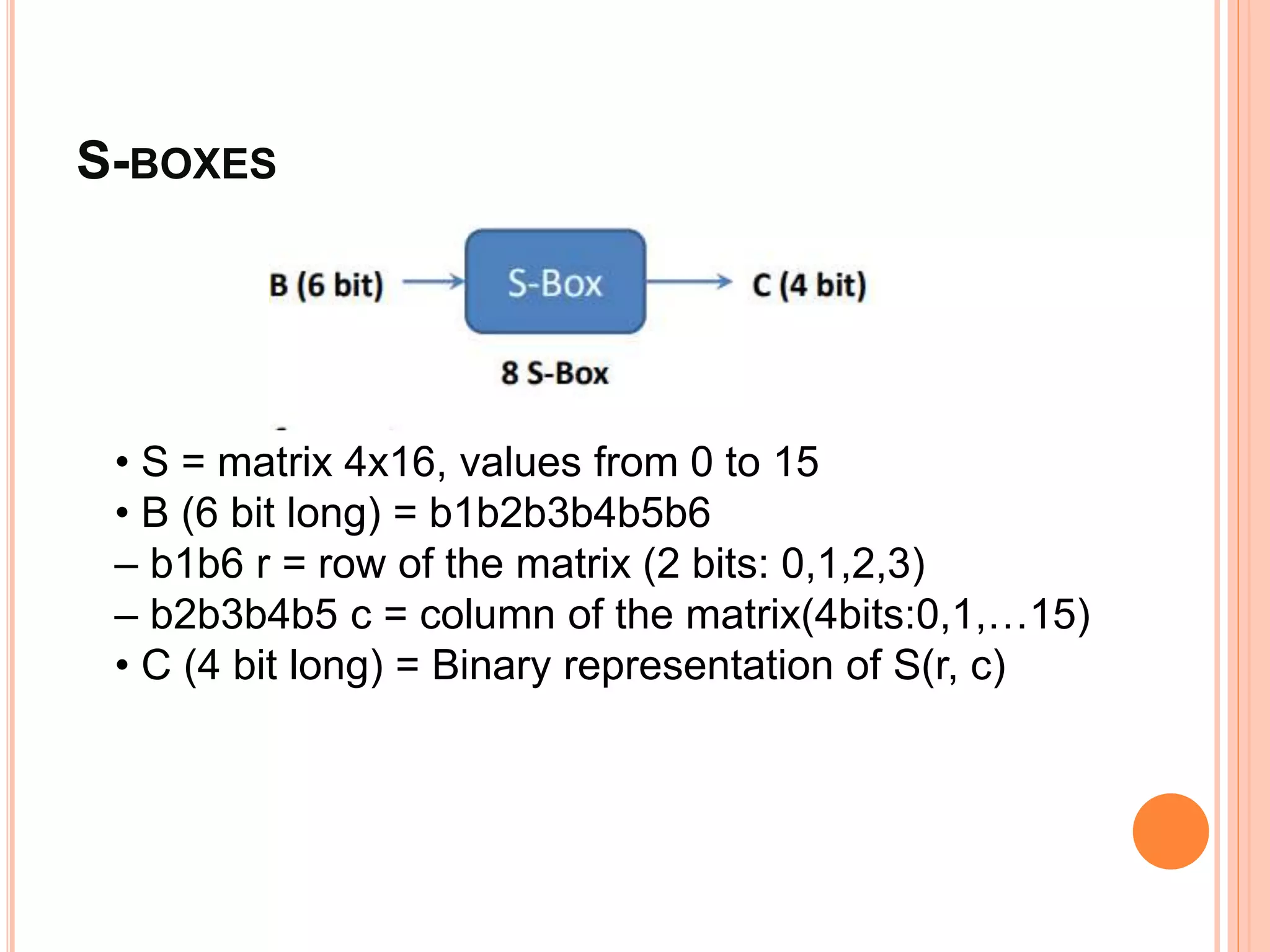 Topic4 data encryption standard(des) | PPTX | Programming Languages | Computing