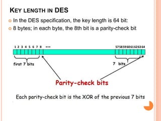 Topic4 data encryption standard(des) | PPTX | Programming Languages | Computing