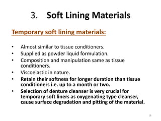 topic 4 Denture Lining Materiioals.pptx
