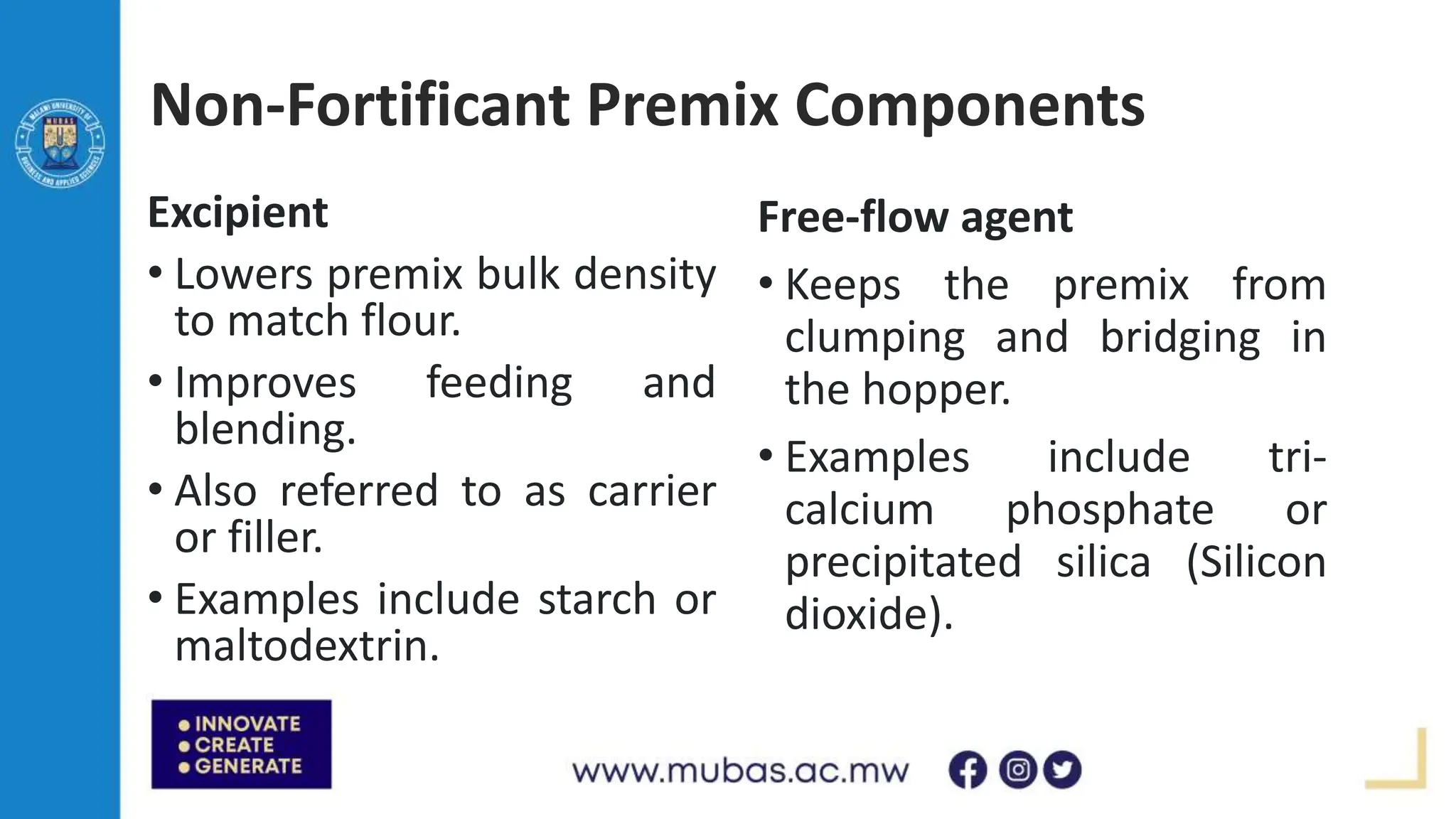 Topic 4_Flour fortification and enrichment.pptx | Nutrition | Healthy ...