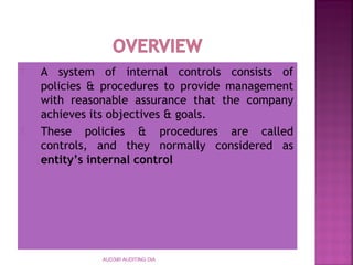 Topic 4 internal control system (ics) | PPT