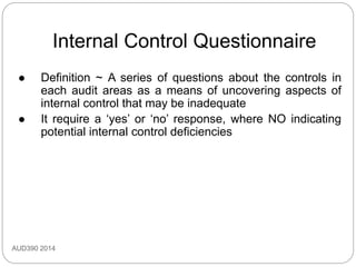 Topic 4 internal control system (ics) | PPT
