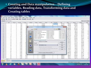 Topic 4 intro spss_stata | PPTX | Operating Systems | Computer Software and Applications