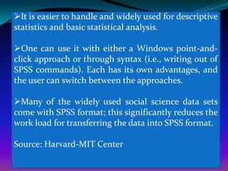 Topic 4 intro spss_stata | PPTX