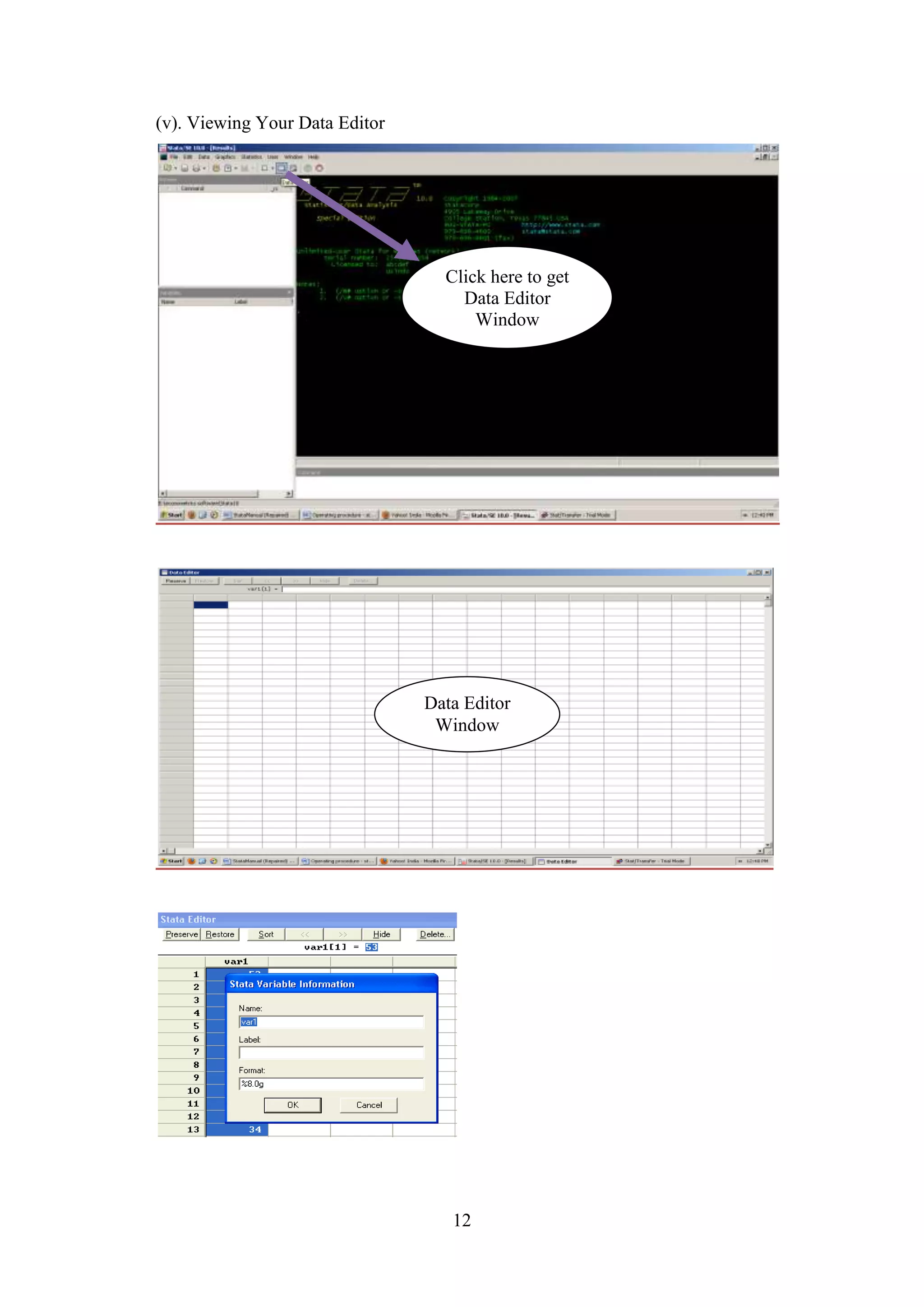 Topic 4 intro spss_stata 30032012 sy_srini | DOCX | Operating Systems | Computer Software and ...