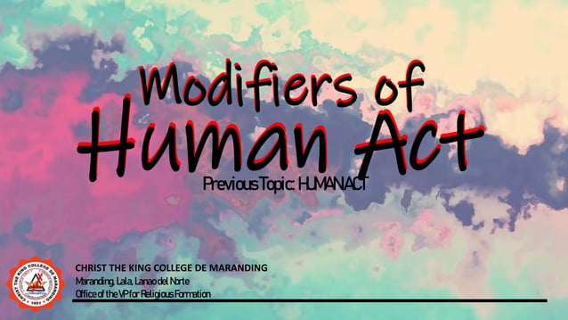 Topic 4 (Modifiers).pptx | Law