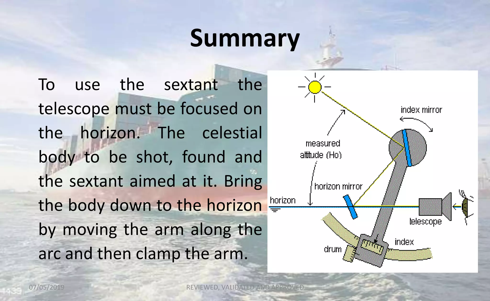 topic 4 Parts of Marine Sextant.pptx