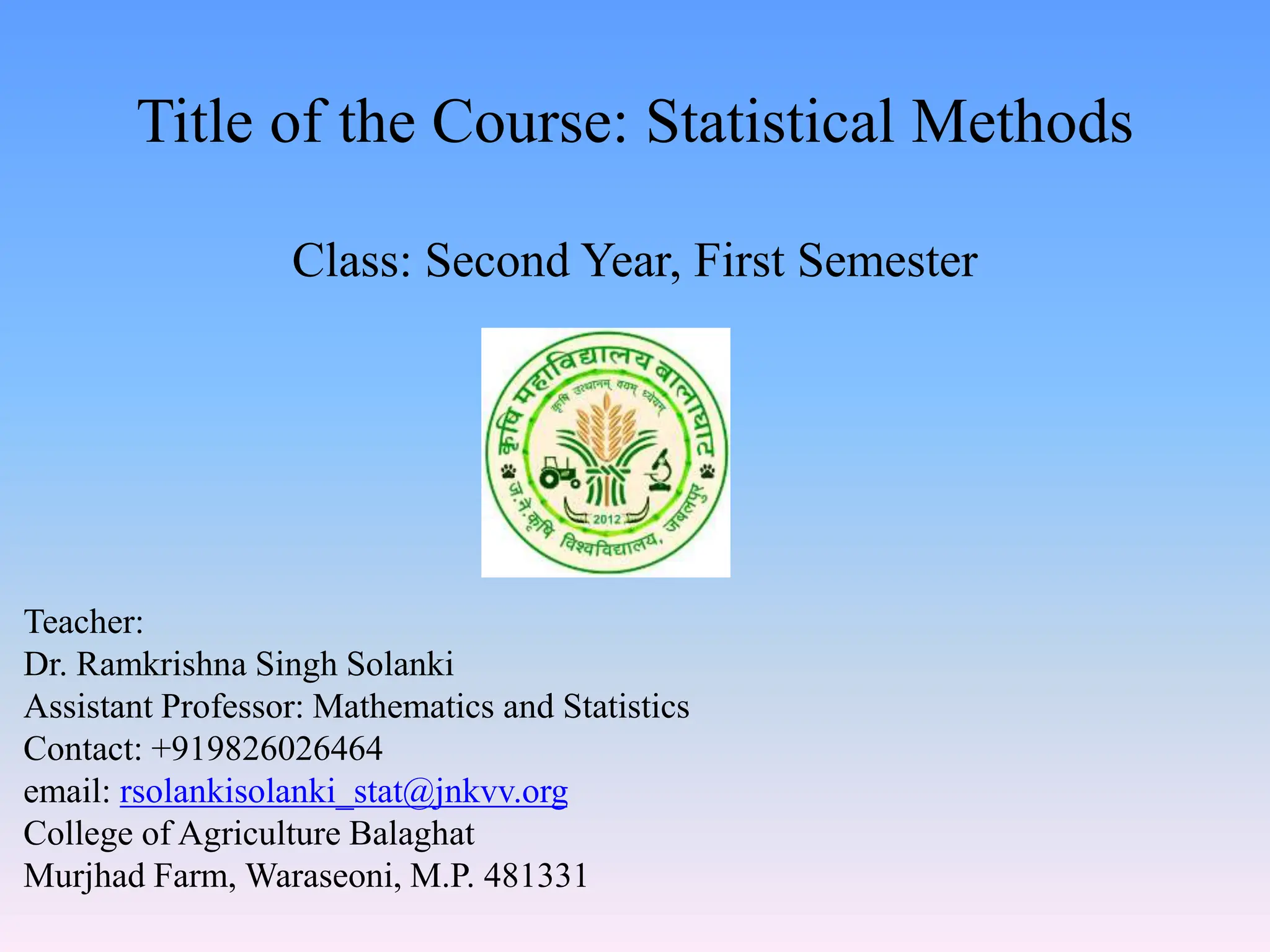 Statistical Methods: Quartile, Decile, Percentile.pptx