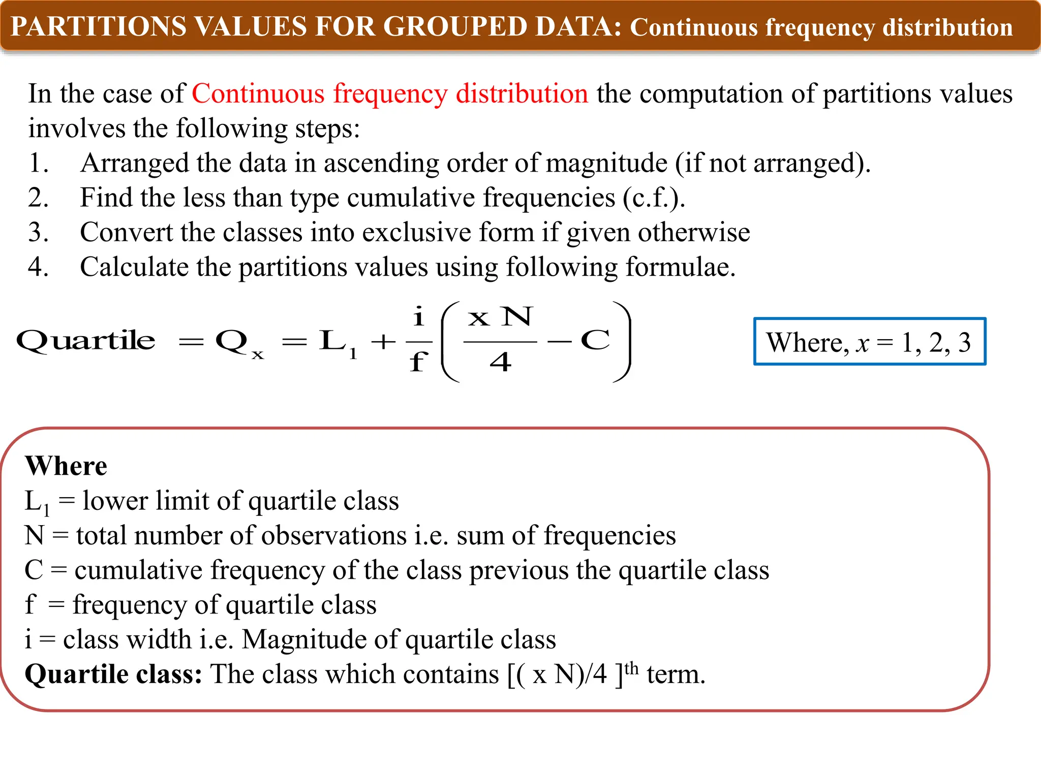 Statistical Methods: Quartile, Decile, Percentile.pptx