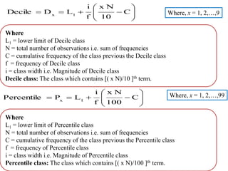 Statistical Methods: Quartile, Decile, Percentile.pptx