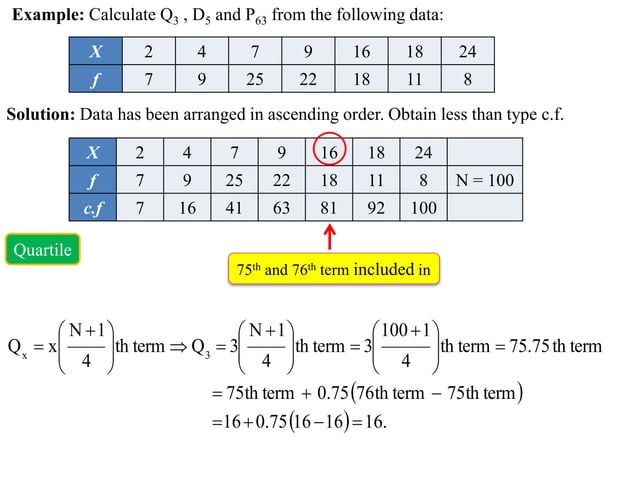 Statistical Methods: Quartile, Decile, Percentile.pptx