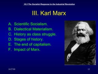 Topic 4 The Socialist Response | PPT