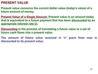 time value of money | PPT | Stocks and Bonds | Personal Investing