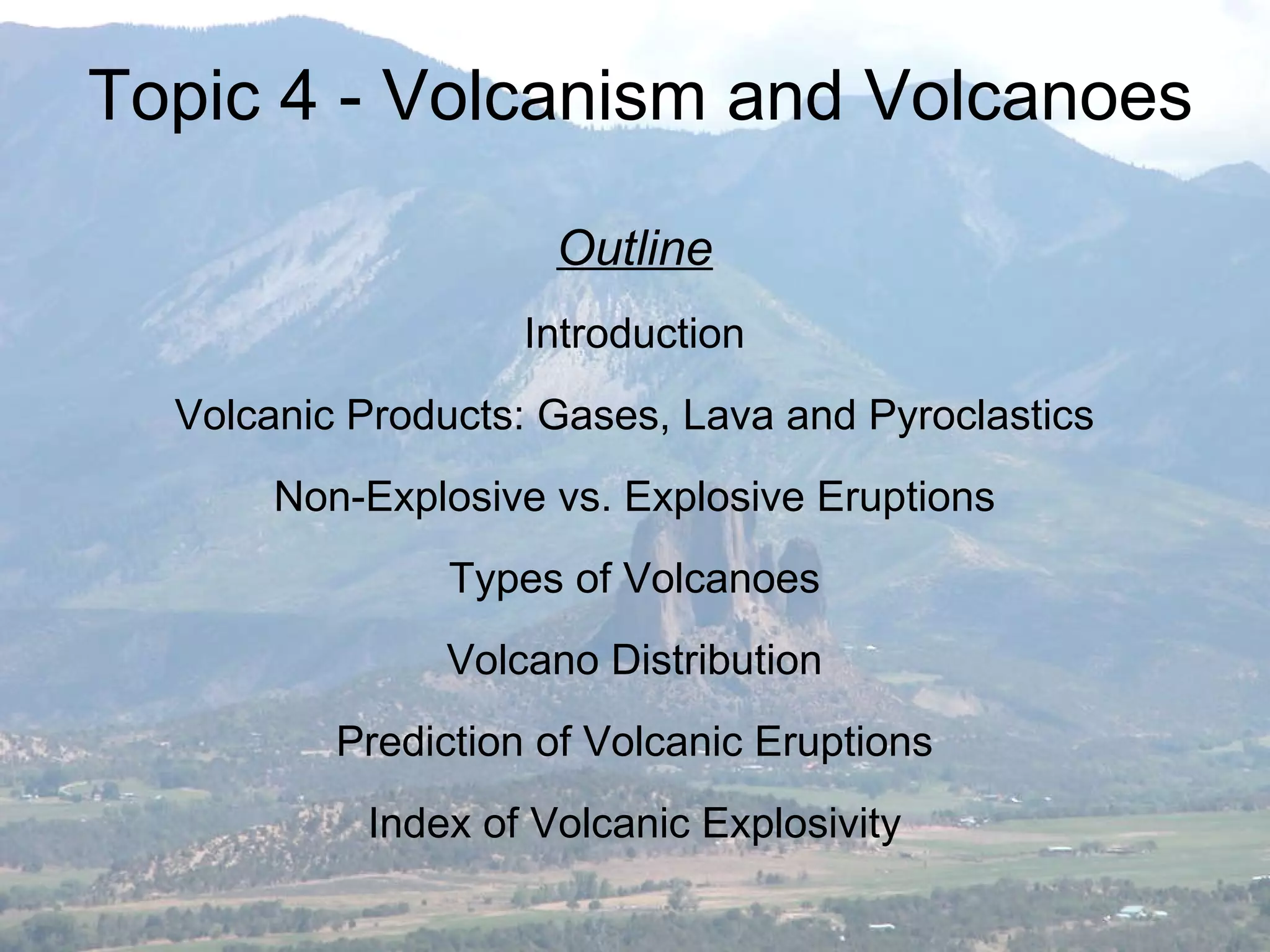 Topic 4 volcanism | PPT