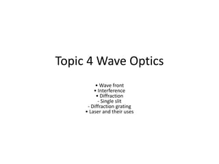 Topic 4 Wave optics (English).pptx