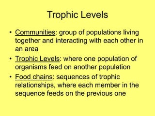 Topic 5: Ecology and Evolution | PPTX