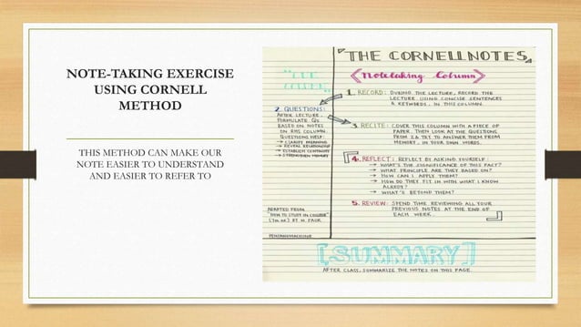 Topic 5.1 taking lecture note | PPT