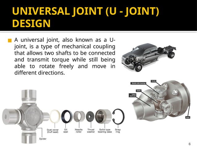 Topic 5 - Driveline (CV Joint, U Joint).pptx