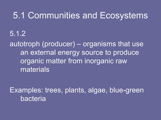 Topic 5 ecology & evolution | PPT