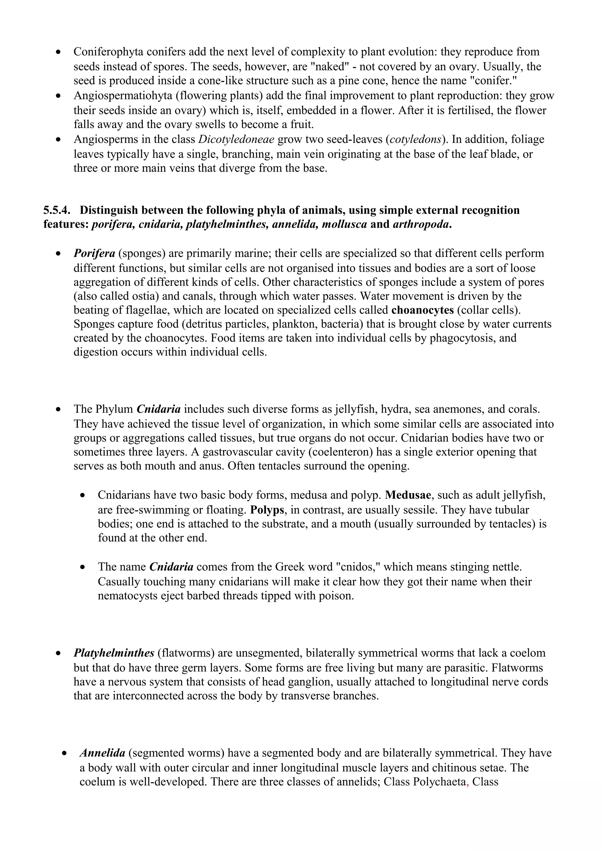 Topic 5 ecology & evolution notes | DOC