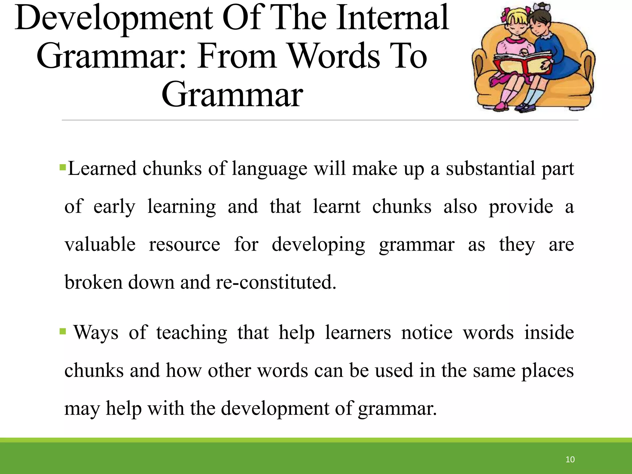 Learning Grammar | PPTX