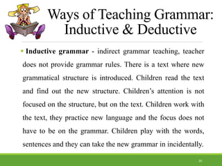 Learning Grammar | PPT | Free Download