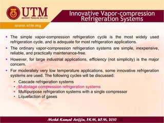 Comprehensive Overview of Refrigeration Cycles and Vapor Compression ...