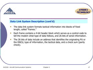 Aircraft Communication Topic 5 selcal and data link system | PDF