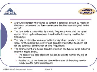 Aircraft Communication Topic 5 selcal and data link system | PDF