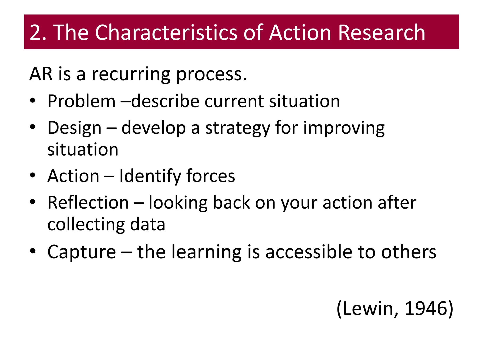 TSL3133 Topic 5 Action Research Concepts and Models | PPTX