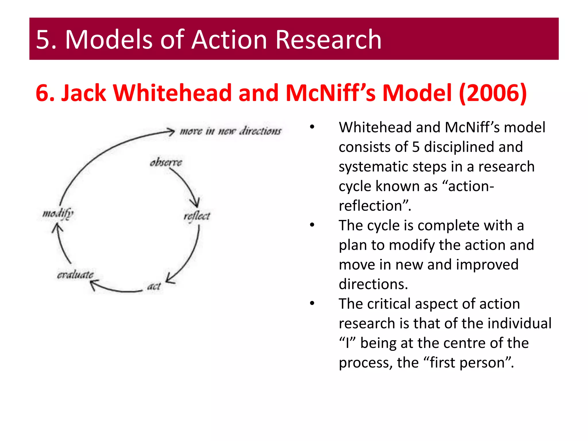 TSL3133 Topic 5 Action Research Concepts and Models | PPTX
