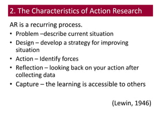 TSL3133 Topic 5 Action Research Concepts and Models | PPTX