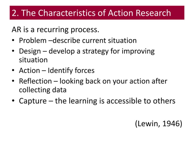 TSL3133 Topic 5 Action Research Concepts and Models | PPTX ...