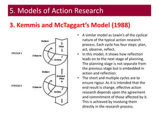TSL3133 Topic 5 Action Research Concepts and Models | PPTX