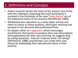 TSL3133 Topic 5 Action Research Concepts and Models | PPTX