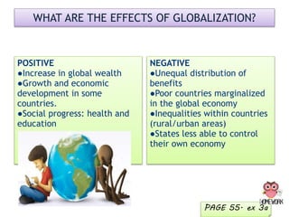 Topic 5 a globalized economy | PPTX