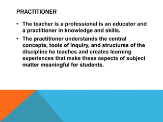 TSL3143 Topic 5a Curriculum and the Teacher | PPTX