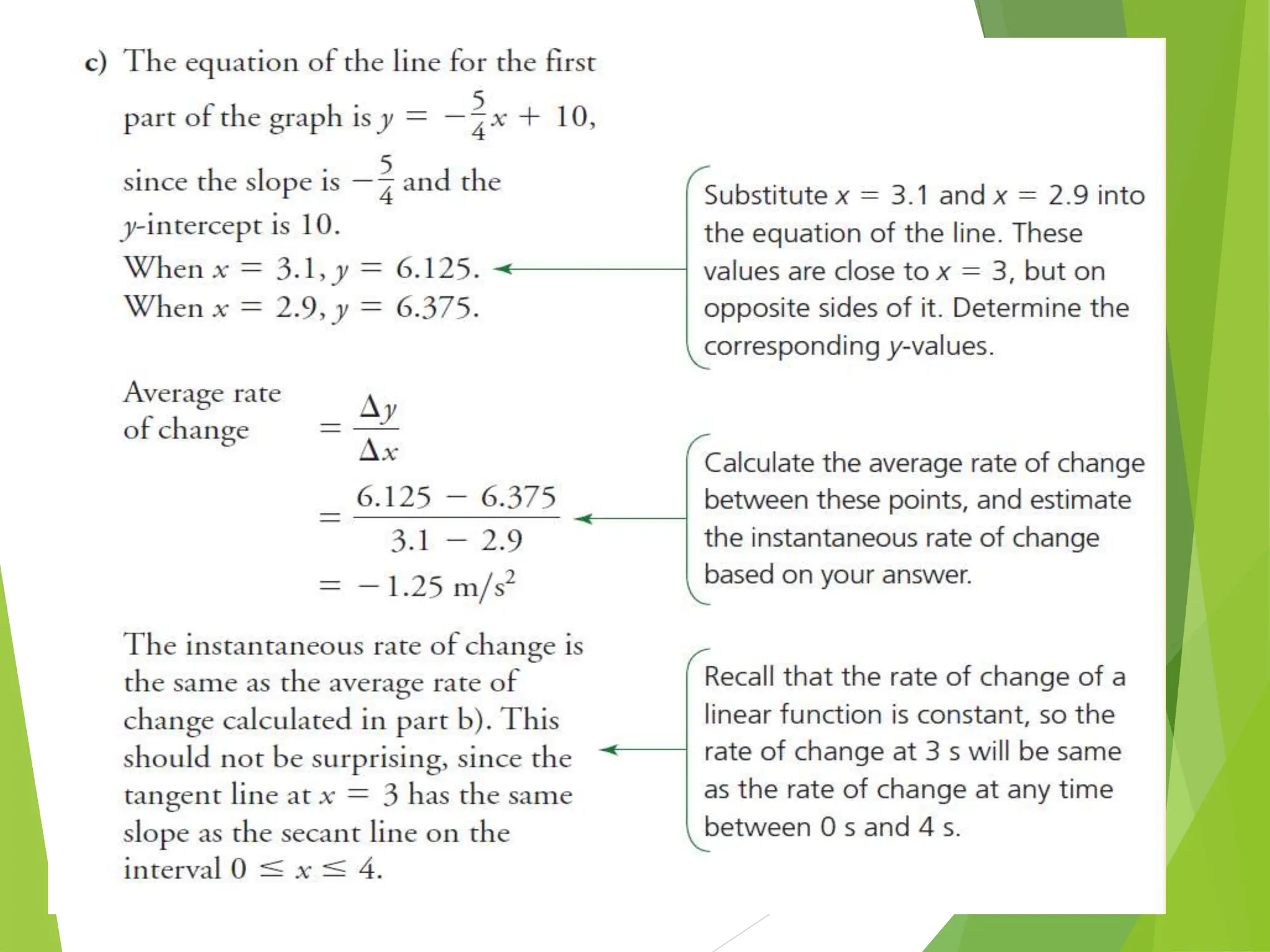 Topic 5 Average and inst rate of change.ppt