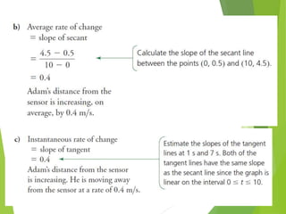 Topic 5 Average and inst rate of change.ppt