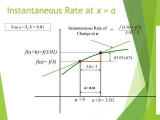 Topic 5 Average and inst rate of change.ppt