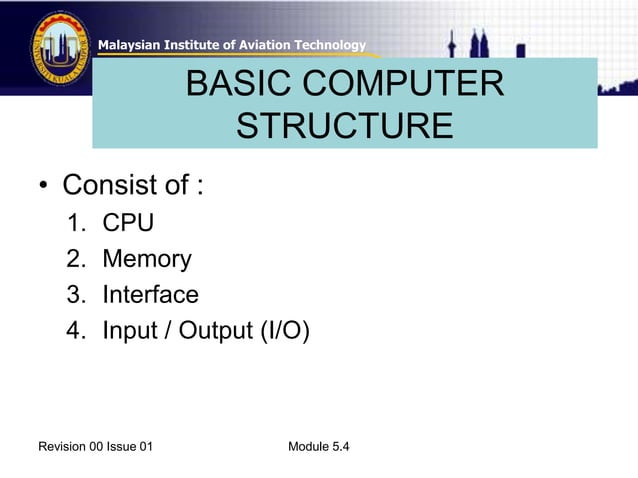 Topic 5 Digital Technique basic computer structure | PPT