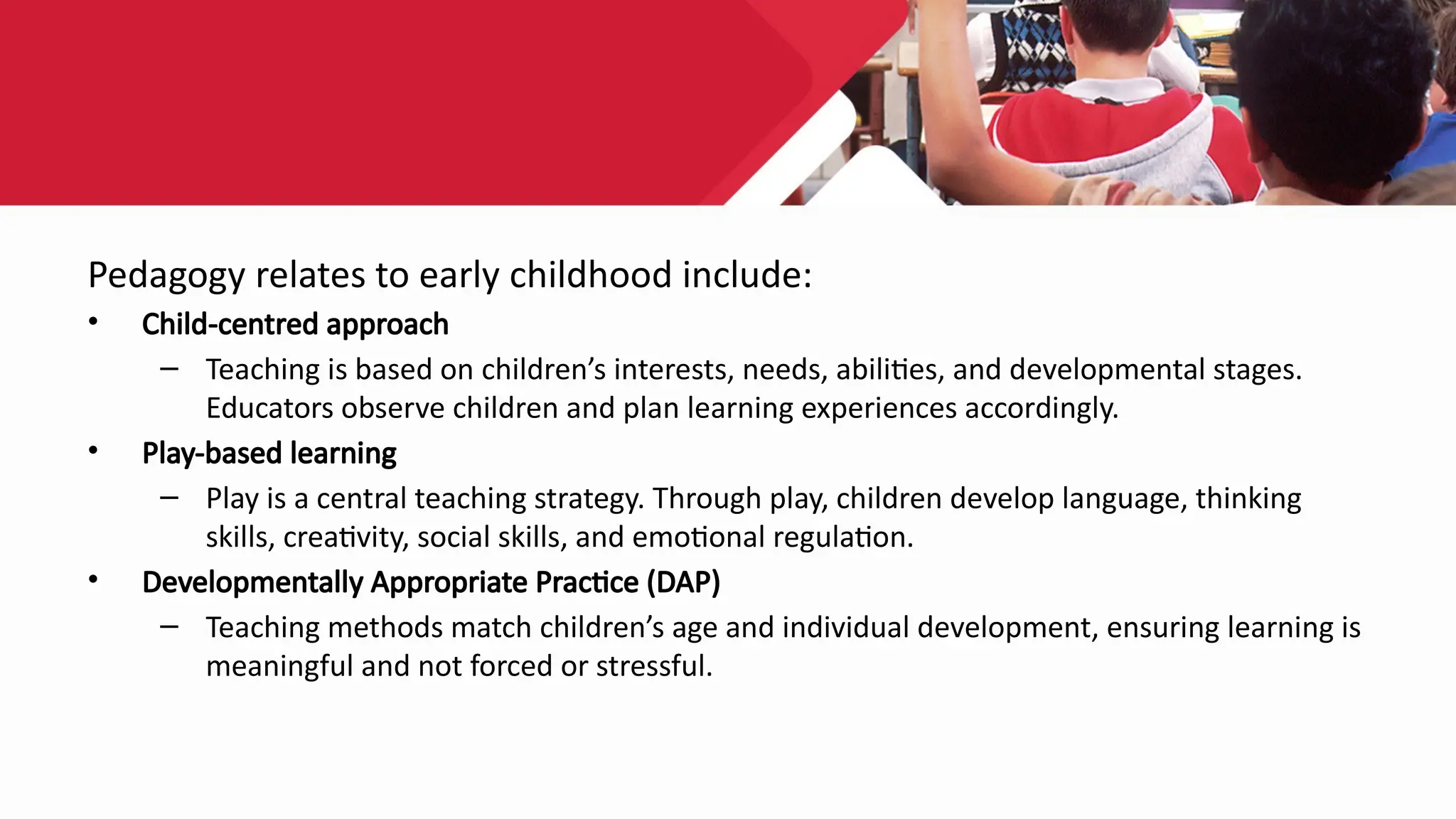 Topic 5 Pedagogy in Early Childhood.pptx