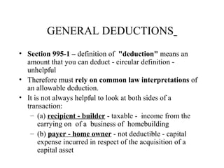 Allowable Deduction | PPT
