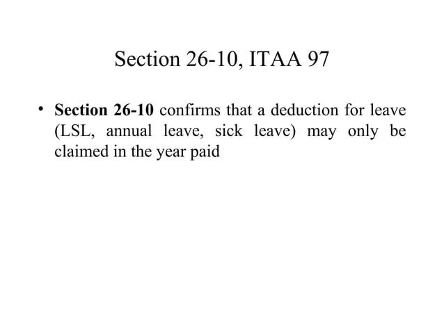 Allowable Deduction | PPT