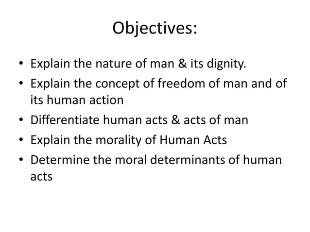 TOPIC 5 HUMAN ACTS AND ACTS OF MAN.pptx | Law