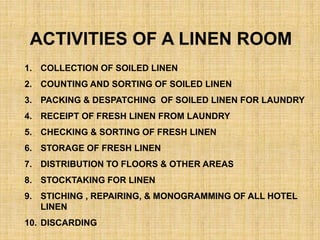 2015 DHK 3634 Topic 5 linen | PPTX