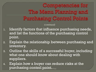 2015 DMC2523 Topic 5 menu and purchasing | PPS