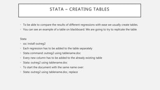 Topic 5 (multiple regression) | PPT