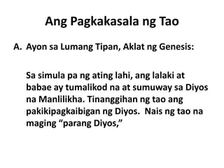 The Fall of Man | PPTX